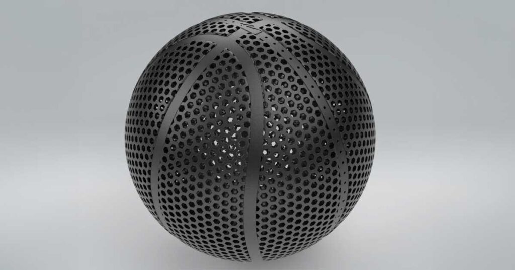 3D model published: Print your own 3D-printed basketball