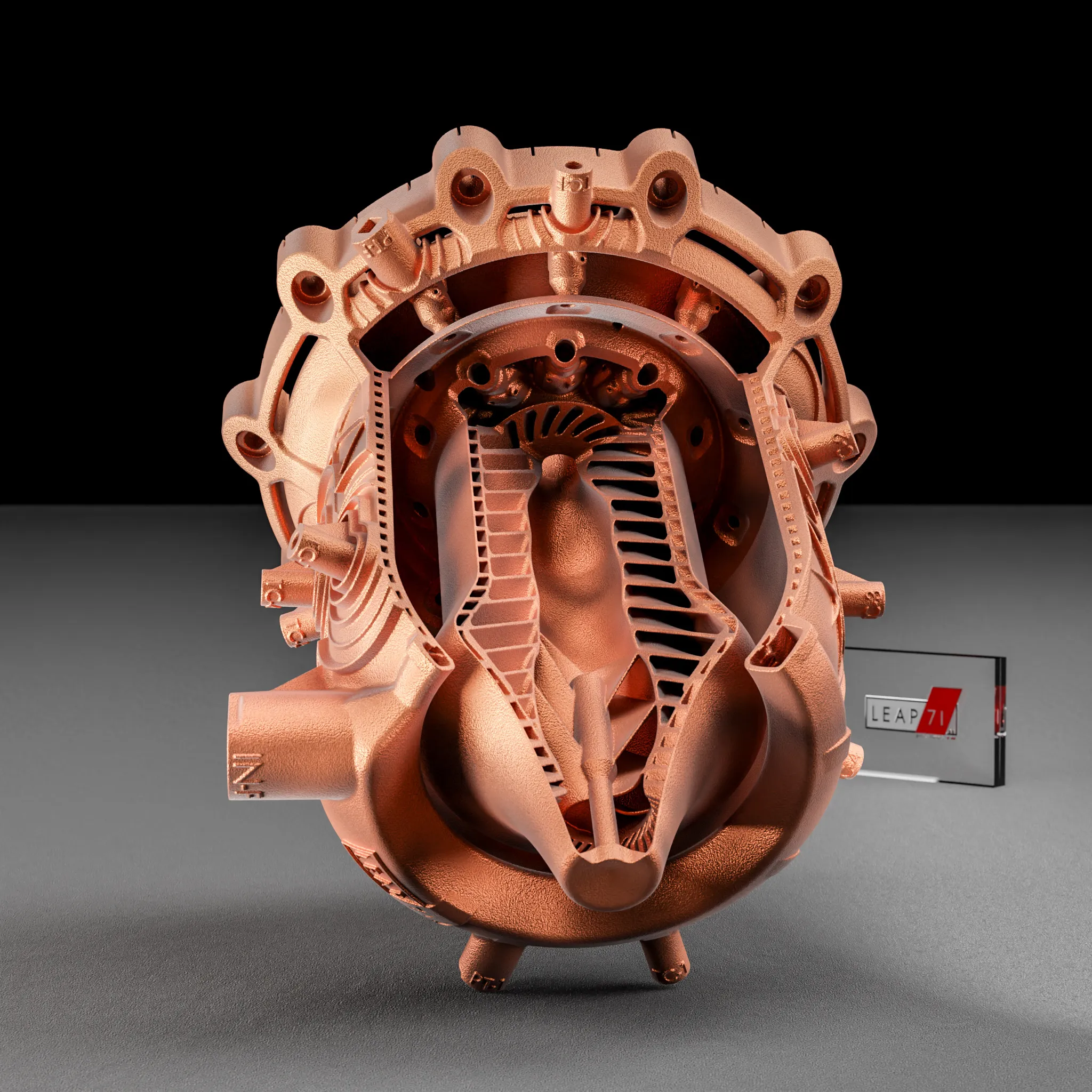 LEAP 71 entwickelt mit 3D-Druck Meganewton-Raketenantriebe auf Basis ...