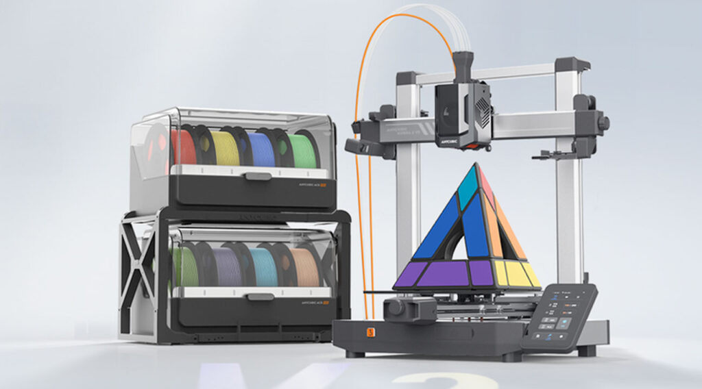 Anycubic lanserer den nye Kobra 3 V2 Combo 3D-skriveren: Flerfarget ...