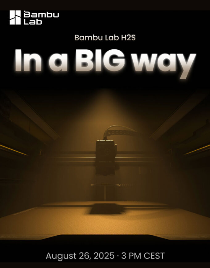 Bambu Lab présente sa nouvelle imprimante 3D Bambu Lab H2S