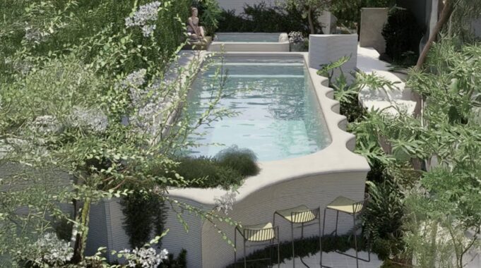 Concrete 3D printing reaches private pools and facilitates complex pool ...