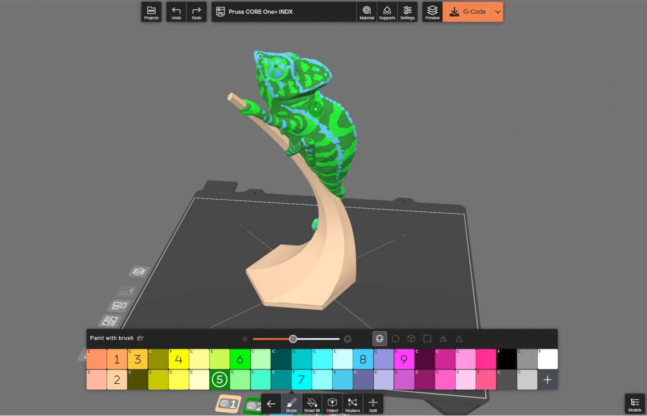 Prusa integrates Full Spectrum color mixing in EasyPrint slicer