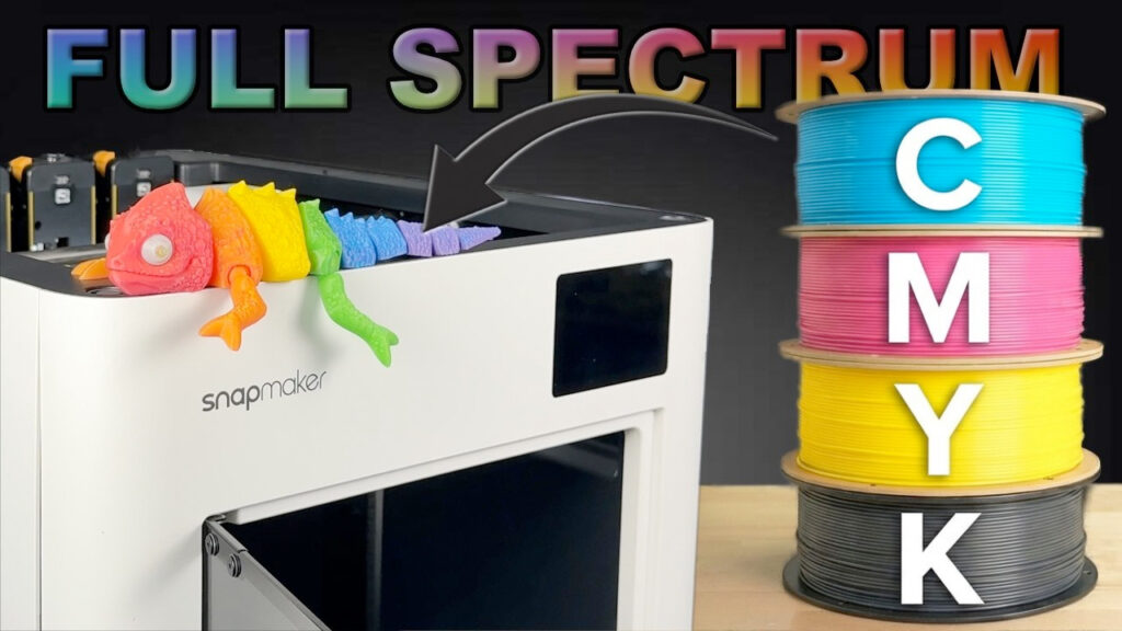Full Spectrum 3D-Druck: Wie vier Filamente bis zu 39 Farben erzeugen