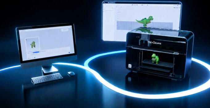 HeyGears G1: Desktop-Drucker für vollfarbige Modelle ohne Nachbemalen