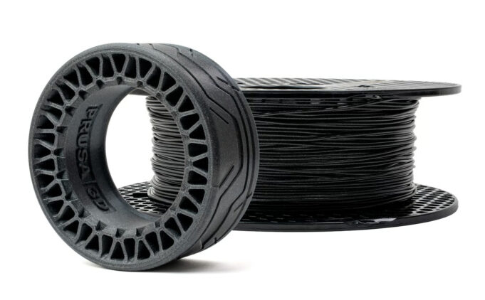 Prusa now offers TPU 95A in Galaxy Black